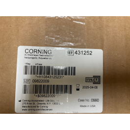 4 per case New Corning 431252 3L Erlenmeyer flask vent cap sterile
