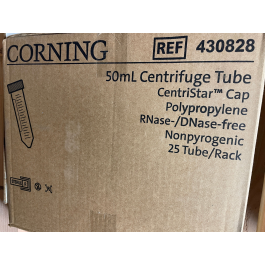 500 per case New Corning Conical Bottom Sterile Centrifuge Tube 430828 50ml