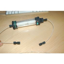 Bio-rad Bio-scale MT10 glass column glass preparative 100 mm 10 DEAE ...