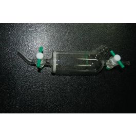 Glass reactor filtration funnel chromatography column filter Chemglass ...