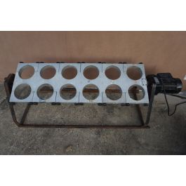 Large preparative culture bottle tube rotator roller mixer prep shaker ...