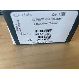 new Waters HPLC Column IC Pak Ion Exclusion Column. 7.8 mm x 300 mm ...
