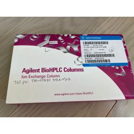 used Agilent HPLC Column PL-SAX 4000Å. 4.6 x 50 mm. 5 µm PL1551-1503 fv