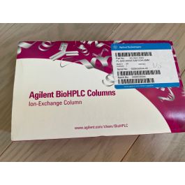 used Agilent HPLC Column PL-SAX 4000Å. 4.6 x 50 mm. 5 µm PL1551-1503 guard