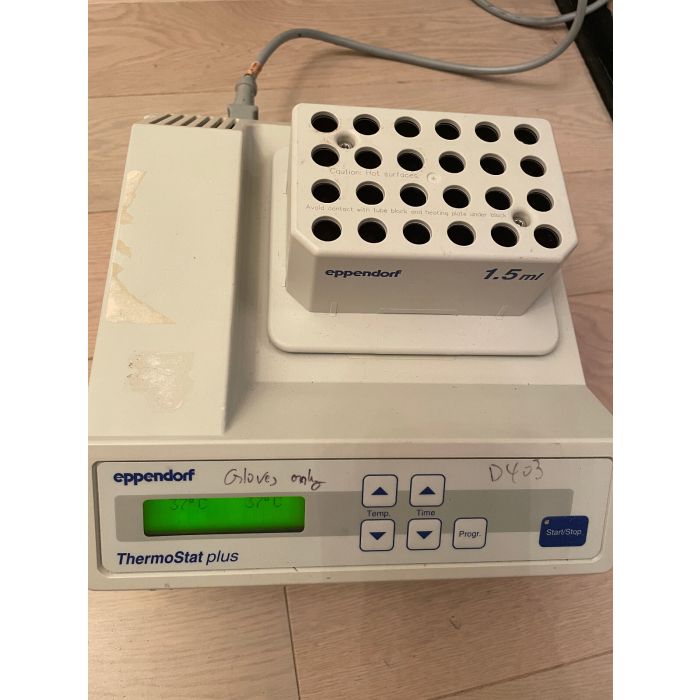 Eppendorf 5352 ThermoStat Plus Block Heater w/ 1.5 2 ML Block swz