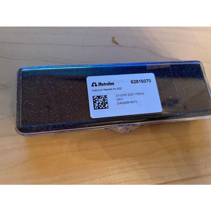 Metrohm Needle for gas inlet. Used with KF Thermoprep 832 62816070