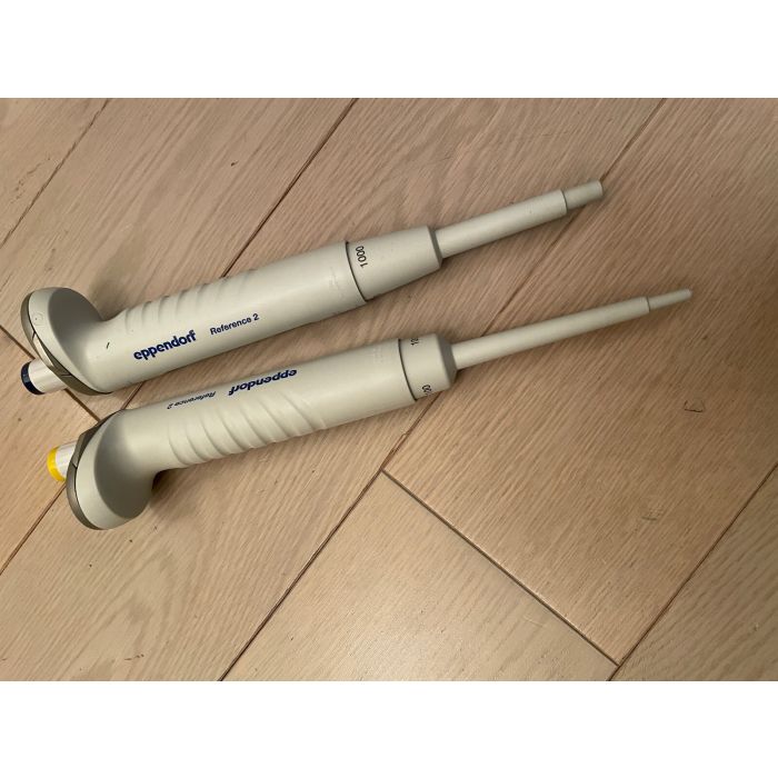 Set Eppendorf Reference 2 Pipette single 1000 100 pipet 10-100 100-1000wdl